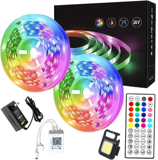 RGB LED STRIP Light 30M, Lights with Remote & Smart App Control,... £25 ...