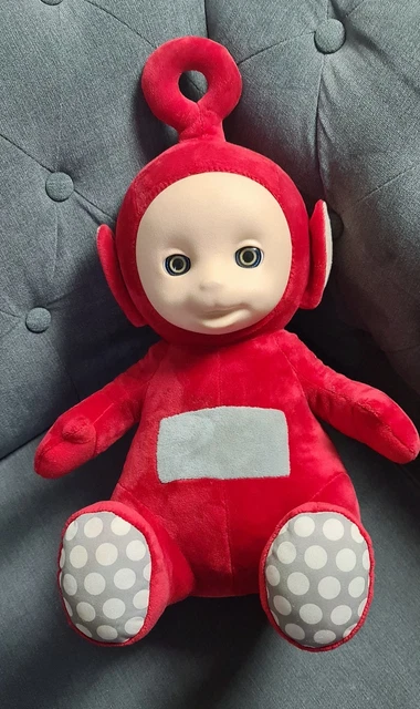 TELETUBBIES LARGE PO Red Talking Sitting Plush Soft Toy 18" £14.23 ...