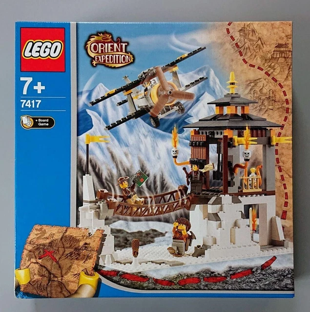 LEGO 7417 TEMPLE of Mount Everest ADVENTURERS ORIENT EXPEDITION 2003 £ ...