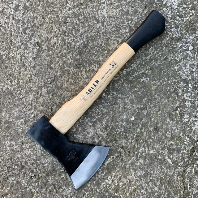 ADLER HAND AXE Standard Hatchet 1000g - 2 1/4lb - 400mm Handle - Made ...