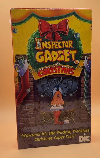 INSPECTOR GADGET SAVES Christmas VHS 1993 **SEALED NEW** **Buy 2 Get 1 ...
