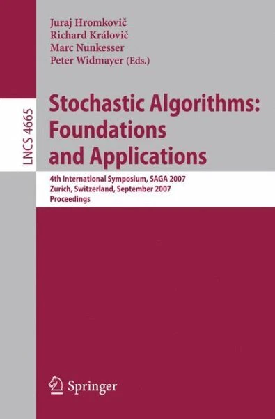 STOCHASTIC ALGORITHMS : Foundations and Applications: 4th International ...