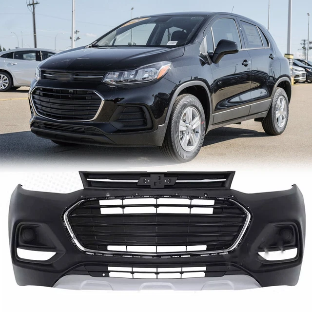 FRONT BUMPER COVER Set Complete Upper & Lower Grille Fits 2017-2021 ...