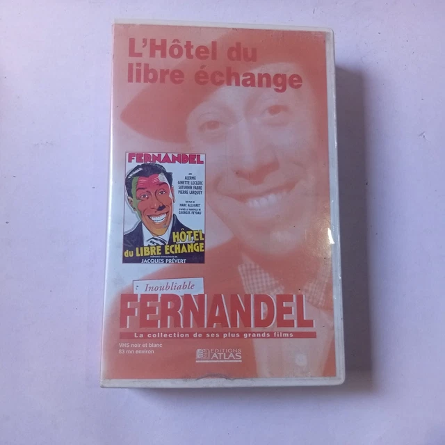 ORIGINAL FRENCH MOVIE VHS Tape L'Hotel Du Libre Échange Fernandel £36. ...