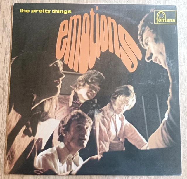 THE PRETTY THINGS LP Emotions UK Fontana 1st Press ARCHIVE VINYL PSYCH ...