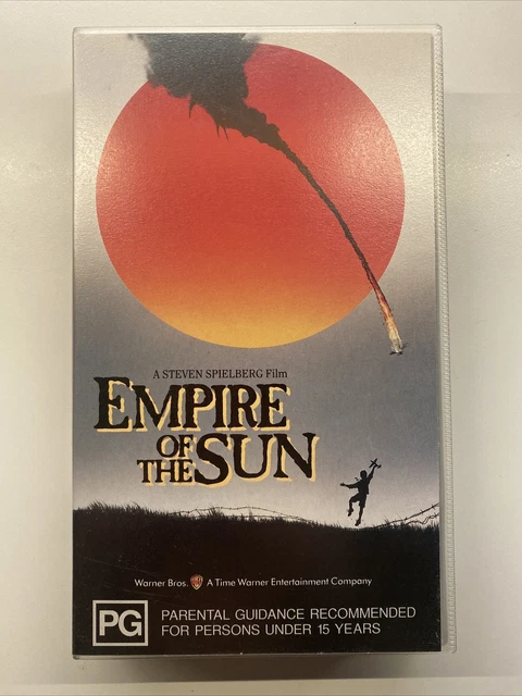 VINTAGE EMPIRE OF The Sun VHS Video Cassette Movie Tape PAL Clear Box ...