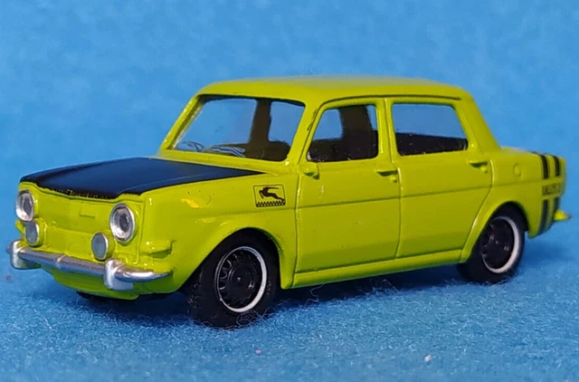 SIMCA 1000 RALLYE 2 1970 Vert Norev 3 Inches 1/54° Très Bon État Sans ...