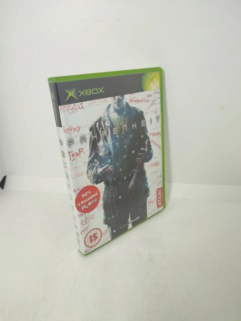 FAHRENHEIT XBOX CLASSIC originale con libretto istruzioni completo CIB ...