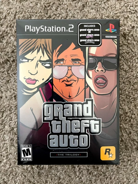 GRAND THEFT AUTO TRILOGY PS2 GAME NEW GTA PlayStation 2 EUR 63,75 ...