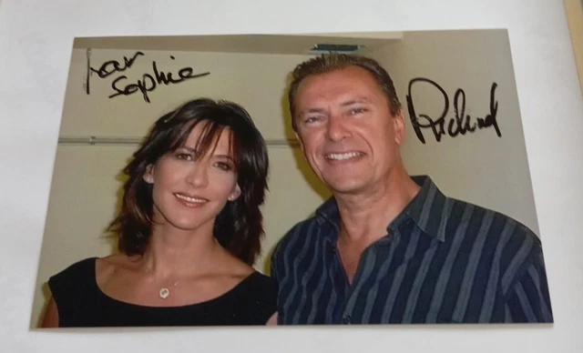 AUTOGRAPHE DE RICHARD Sanderson. La Boum Sur Photo 10/15 Cm EUR 3,00 ...