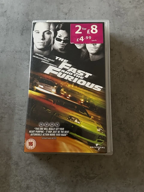 THE FAST AND The Furious (VHS/SUR, 2002) £3.00 - PicClick UK