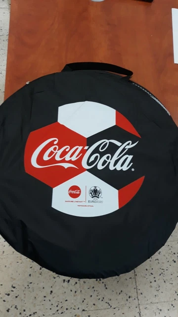 MINI INDOOR FOOTBALL Cage Pop-Up Goals Coca-Cola New £24.78 - PicClick UK