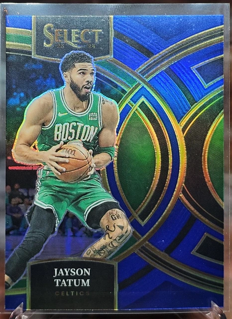 2023-24 SELECT BASKETBALL Jayson Tatum Premier Blue Prizm Celtics #156 EUR 4,40 - PicClick FR