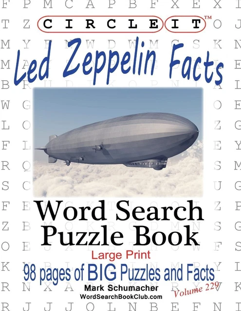 CIRCLE IT, LED Zeppelin Facts, Word Search, Puzzle Book Llc (u. a ...