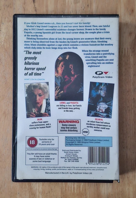 BRAINDEAD BRAIN DEAD VHS 1993 PolyGram £31.90 - PicClick UK