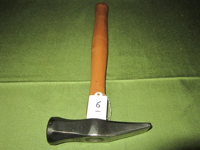 OUTIL ANCIEN, N° 6 marteau, forgeron, dinandier, ferblantier, acier ...