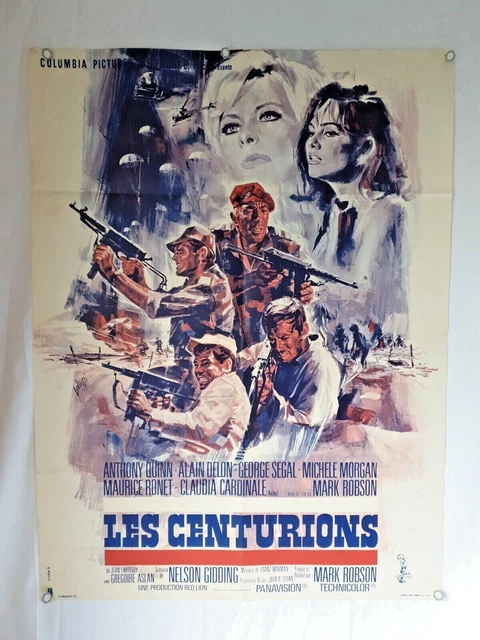 AFFICHE CINÉMA ORIGINALE - Les Centurions - Film 1966. Format: 60 x 80 cm. EUR 65,00 - PicClick FR