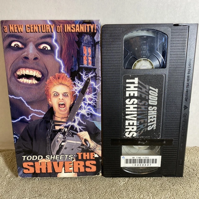 THE SHIVERS. VHS. Horror. Gore. Todd Sheets! Rare. Shock O Rama! Ex ...