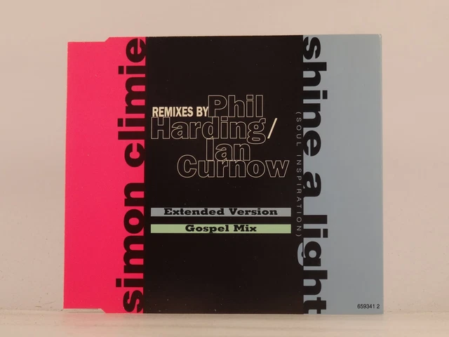 SIMON CLIMIE SHINE A LIGHT (L16) 4 pistes CD pochette photo unique SONY ...
