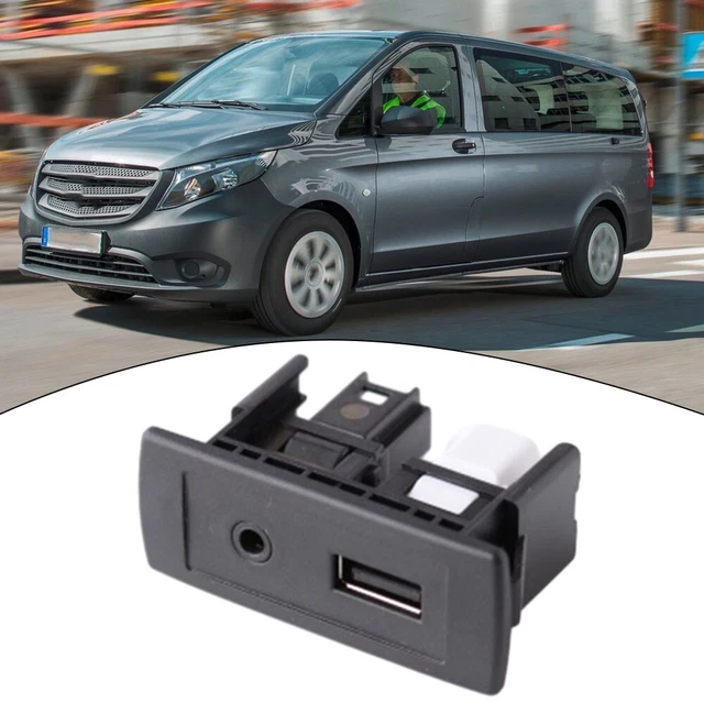 ADAPTATEUR DE PRISE USB AUX connecteur USB 12-24V 1x A4478200087 ABS ...