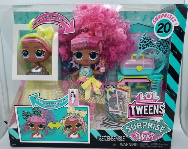 LOL SURPRISE TWEENS Surprise Swap Curls 2 Crimps Cora. Retro 80s Theme ...