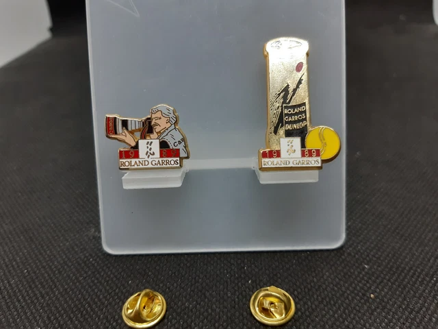 LOT 2 PIN'S arthus bertrand roland garros 1989 EUR 12,00 - PicClick FR