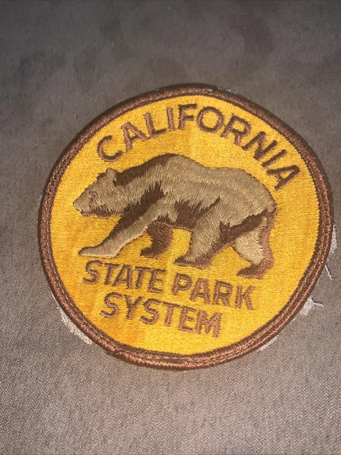 VINTAGE 4” ROUND California State Park System Ranger/Employee Uniform ...