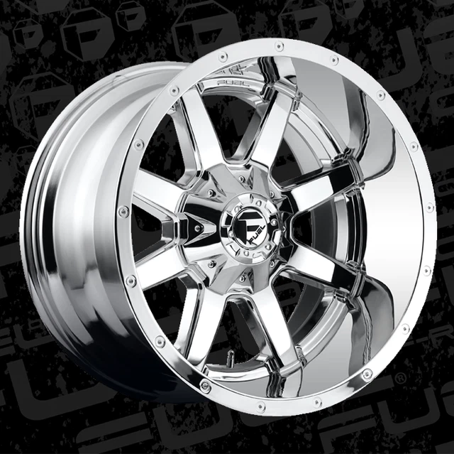 20 INCH CHROME Wheels Rims LIFTED Ford F250 Truck SuperDuty D536 20x12 ...