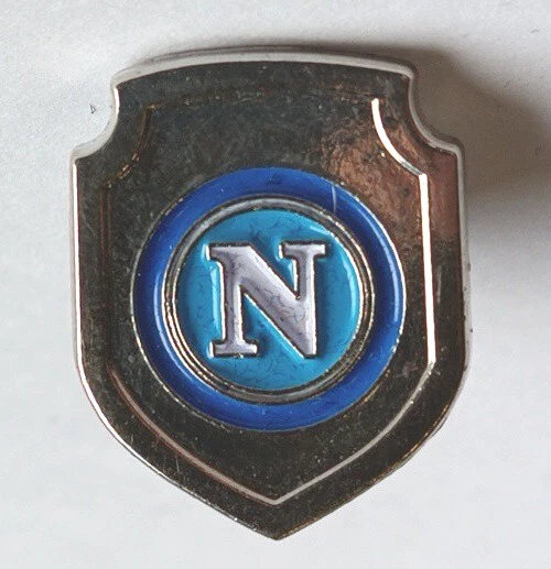 SPILLA PINS DISTINTIVO Stemma Simbolo Badge Logo Crest Sc Napoli Calcio ...