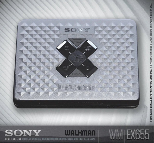 REPRODUCTOR DE CASETE portátil Sony Walkman WM-EX655 cuerpo X-Press ...