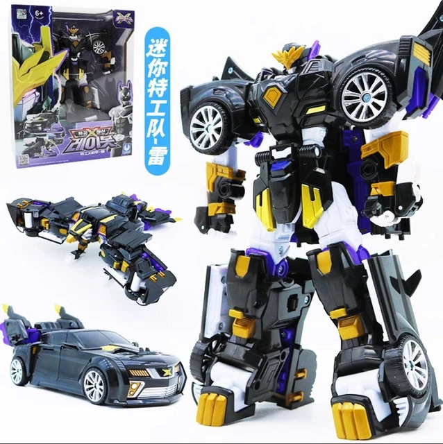 MINIFORCE X RAY Ranger Hawk Mecha véhicule transformation robot machine ...