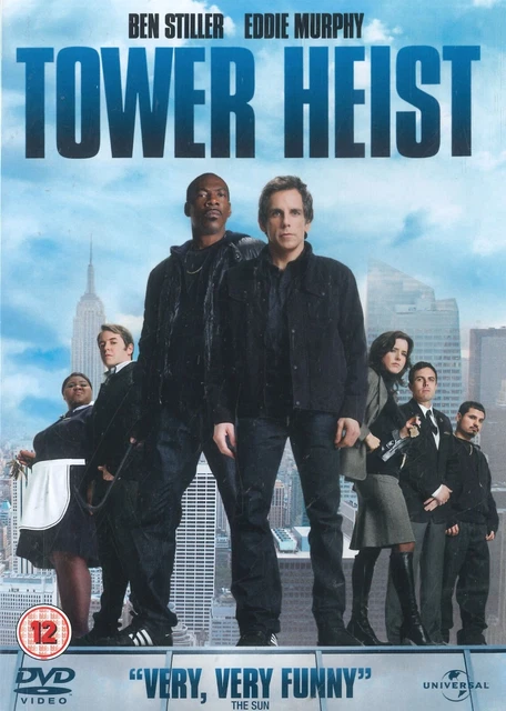TOWER HEIST (2011) DVD, Eddie Murphy, Ben Stiller, Casey Affleck ...