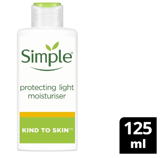 SIMPLE KIND TO Skin Protecting Light Moisturiser SPF 15 with pro ...