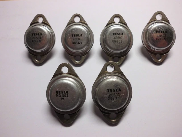 10X SI NPN Leistungstransistoren KU612 Tesla 120V 3A 10W EUR 7,00 ...