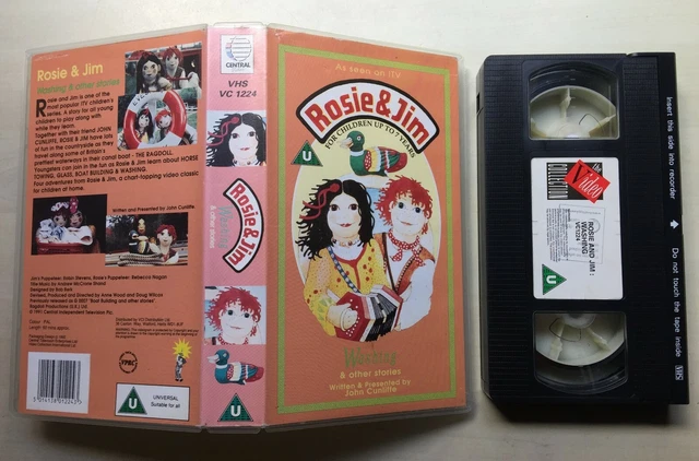 Rosie And And Jim Washing Vhs Video £1799 Picclick Uk 5038