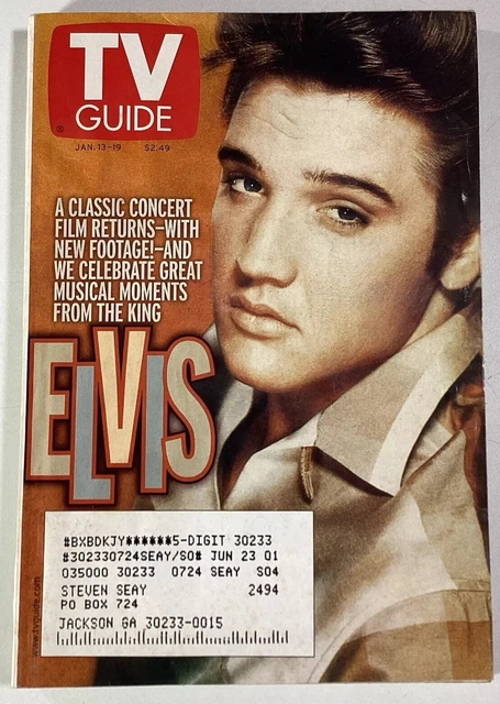ELVIS TV GUIDE 2001 Atlanta Ed Janney Kimmel Bowen 70s Show Face £15.00 ...