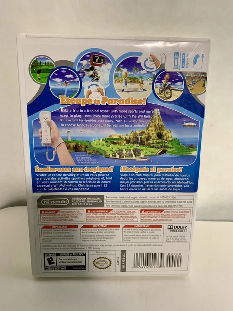 WII SPORTS RESORT (Nintendo) CASE ONLY $19.99 - PicClick CA
