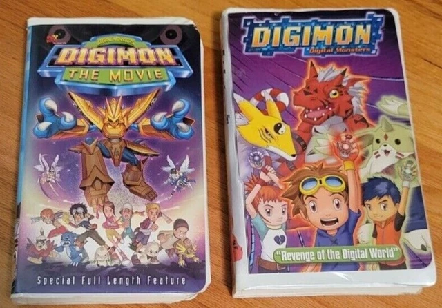 DIGIMON THE MOVIE and Digimon Tamers VHS EUR 11,82 - PicClick FR