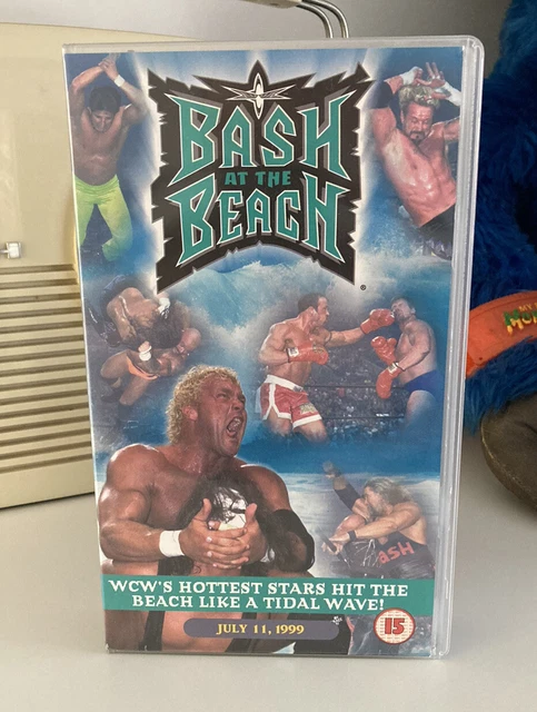 WCW BASH AT The Beach 1999, VHS Wrestling, Sting, Sid Vicious, DDP £5.99 - PicClick UK