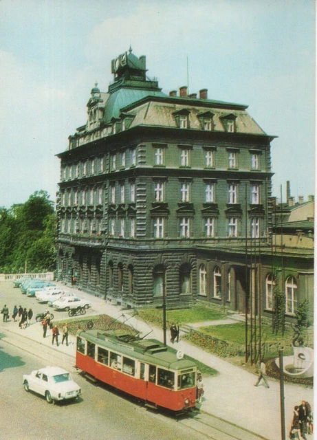 AK STRASSENBAHN TRIEBWAGEN Typ KONSTAL 4N in Bielsko-Biała (Polen) 1969 ...