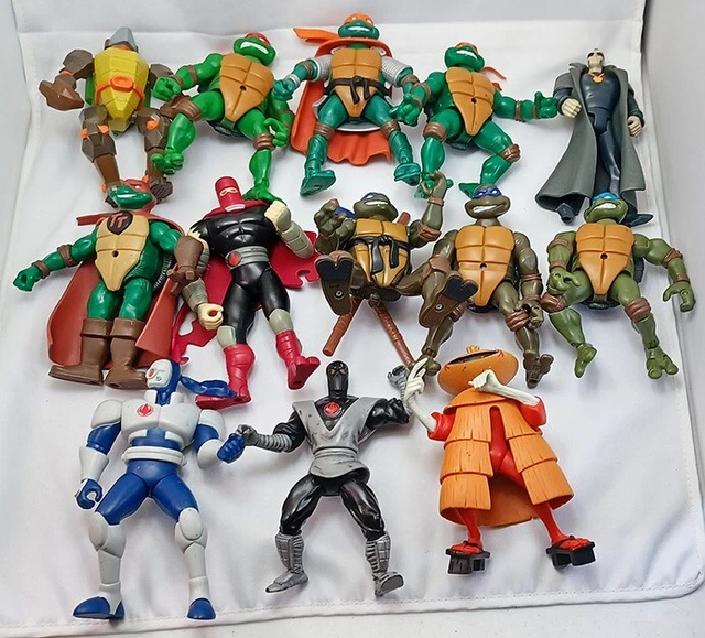 TEENAGE MUTANT NINJA Turtles TMNT Playmates 2003 2004 Lot de 13 ...