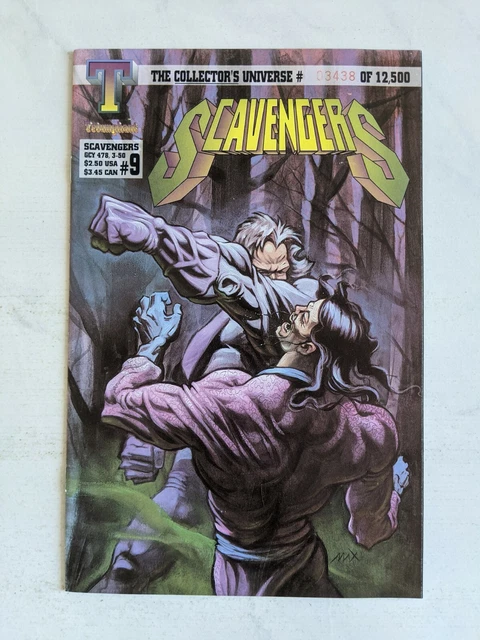 SCAVENGERS #9 MARCH 1994 Triumphant Comics 12,500 Limited Print $0.99 ...