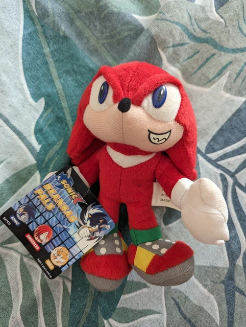 OLD 7& BEANY Knuckles Grin Sonic The Hedgehog X Plush Feva Uk Toy ...
