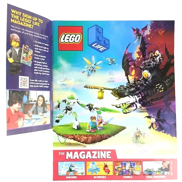 LEGO® LIFE THE Magazine SEPT-OCT w Fold a Fortune 2023 CITY Out of ...