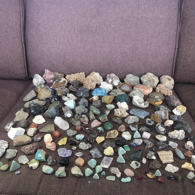 CRYSTALS STONES QUARTZ Minerals Specimen Collection Crystal Job Lot ...