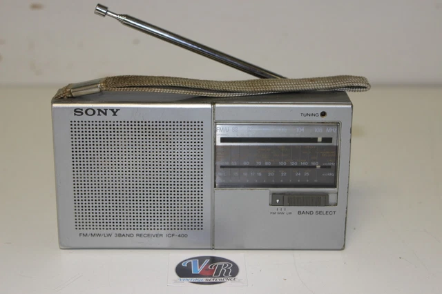 RADIO PORTABLE TRANSISTOR Sony ICF-400 EUR 14,00 - PicClick FR