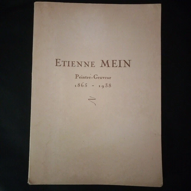 ETIENNE MEIN: PEINTRE Graveur (1865 Allauch - 1938 Marseille) avec envoi EUR 65,00 - PicClick FR
