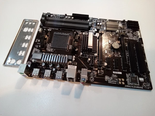 GIGABYTE GA-970A-DS3P SOCKET AM3 ATX motherboard £35.00 - PicClick UK