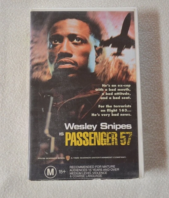 PASSENGER 57 VINTAGE Ex-Rental VHS Video Tape Wesley Snipes Tom ...