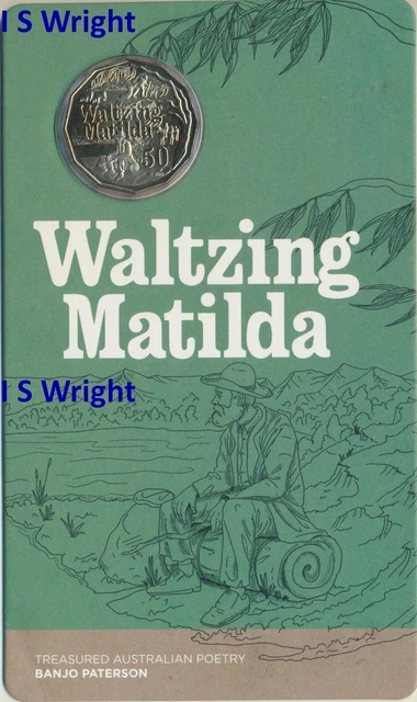 AUSTRALIA: 2020 50C Banjo Paterson - Waltzing Matilda Gold gilt EUR 10 ...